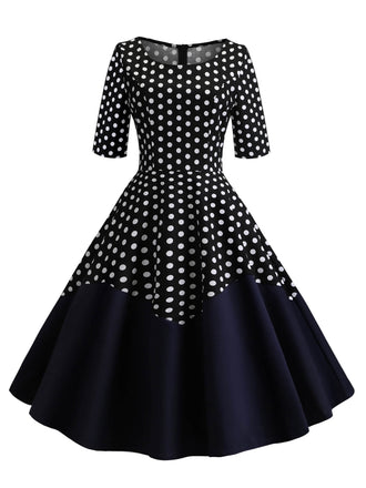 Robe À Pois – Retro Stage-France